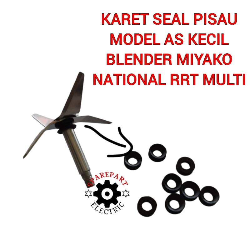 Jual SEAL KARET KECIL UNTUK MATA PISAU AS KECIL BLENDER MIYAKO NATIONAL ...