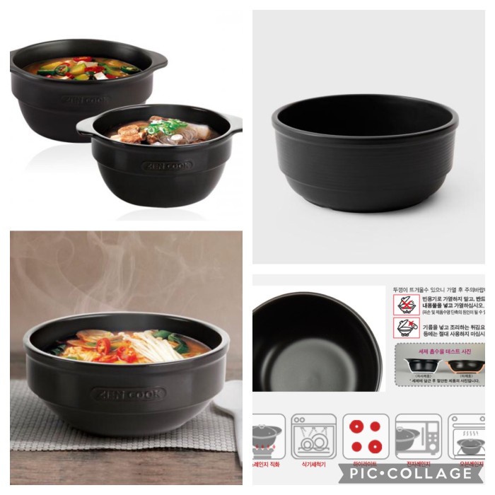 Jual Saint James Cook Bowl Mangkuk Keramik Dolsot Bibimbap Soup Korea ...