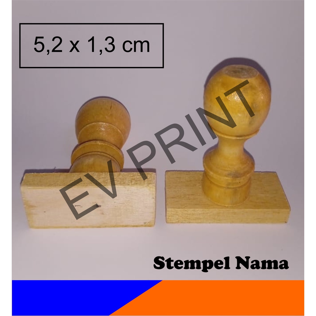 Jual STEMPEL NAMA RUNAFLEK UKURAN 5,2 X 1,3CM | Shopee Indonesia
