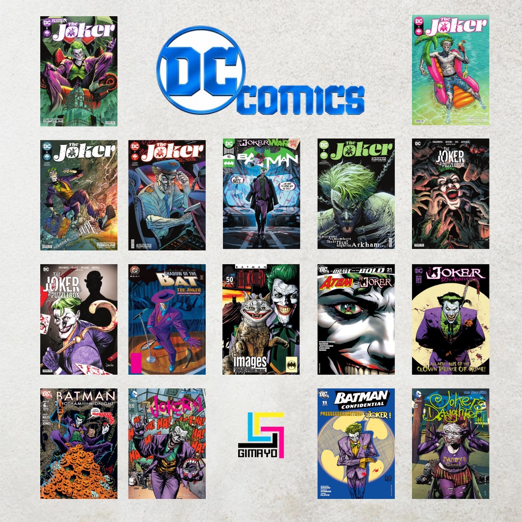 Jual Poster DC Comics Cover Film dan Komik Dekorasi Aesthetic Dinding ...