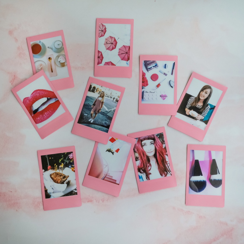 Jual CETAK INSTAX FOTO CUSTOM ASLI FUJIFILM FRAME HITAM, PUTIH, BIRU ...