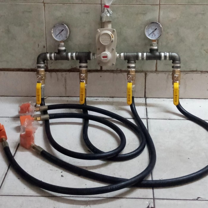 Jual Reg Sentral/Hider Gas/Regulator Otomatis Loundry 4 Tabung 12 Kg ...