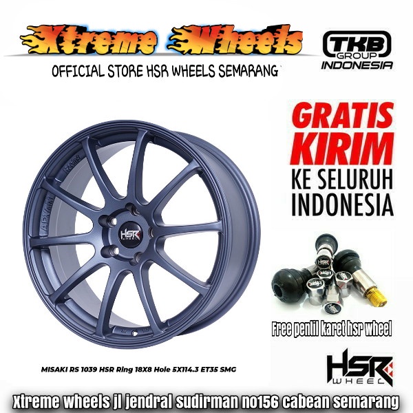 Jual velg racing innova ring 18 lebar 8 et 35 velg hsr terios xpander hrv | Shopee Indonesia