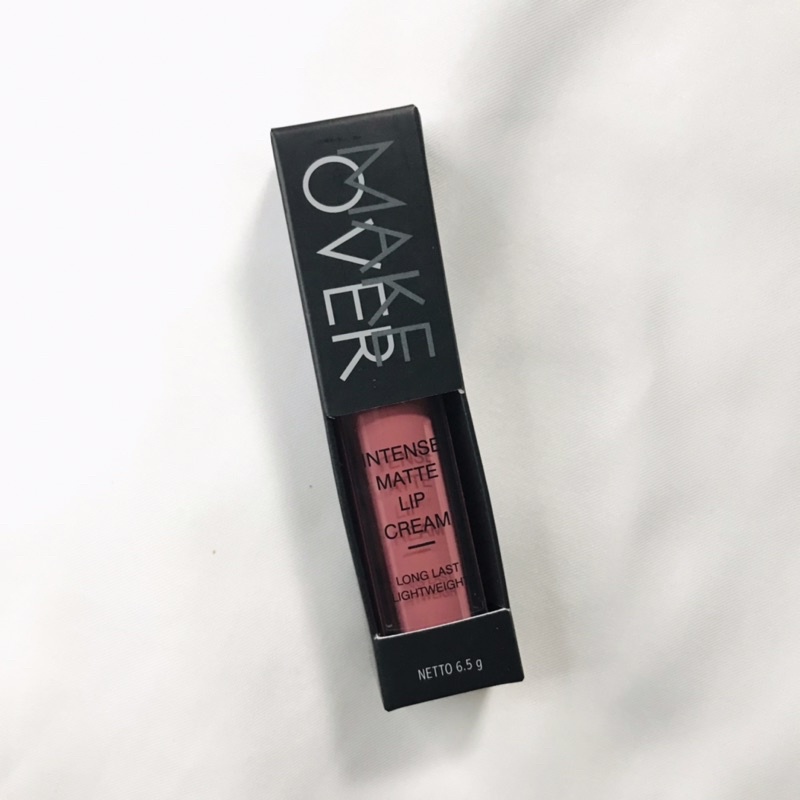 Jual MAKE OVER Intense Matte Lip Cream New Preloved | Shopee Indonesia