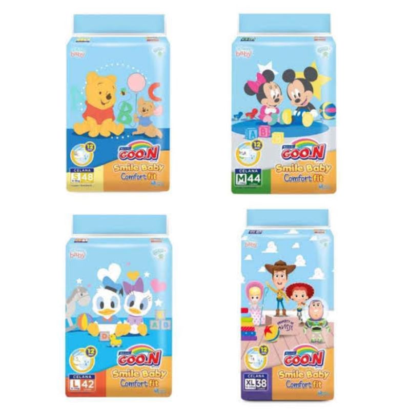 Jual Popok Goon Comfort fit Disney ULTRA JUMBO PACK S48 M44 L42 XL38 | Shopee Indonesia