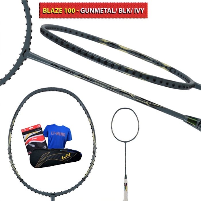 Jual RAKET BADMINTON ORIGINAL LINING BLAZE 100 ORIGINAL 100% | Shopee ...