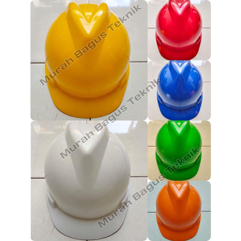 Jual HELM PROYEK SARANG BIASA Aplus SAFETY HELMET Aplus KOMPLIT INNER ...