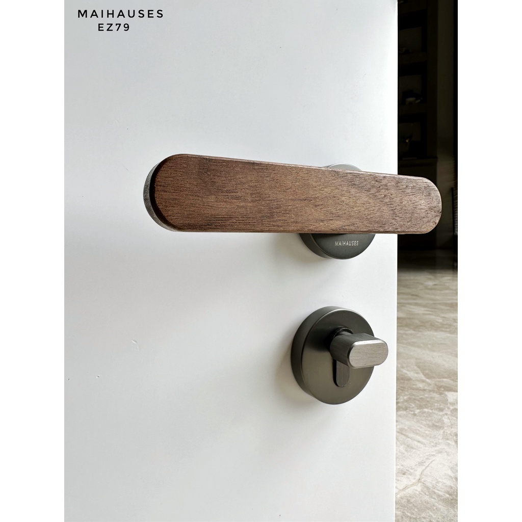 Jual Gagang Pintu Tarikan Door Handle Kayu Wood Besi Aluminium Rumah ...