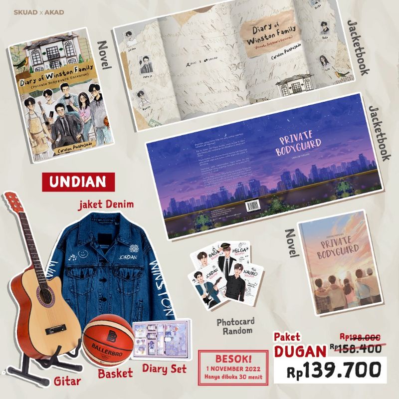 Jual Pre Order Early Bird Diary Of Winston Family - Caroline Puspojudo ...