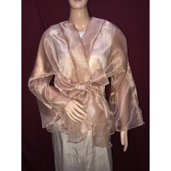 Jual OUTER ORGANZA GLITTER /Outer Organza Mewah/outer kondangan murah ...