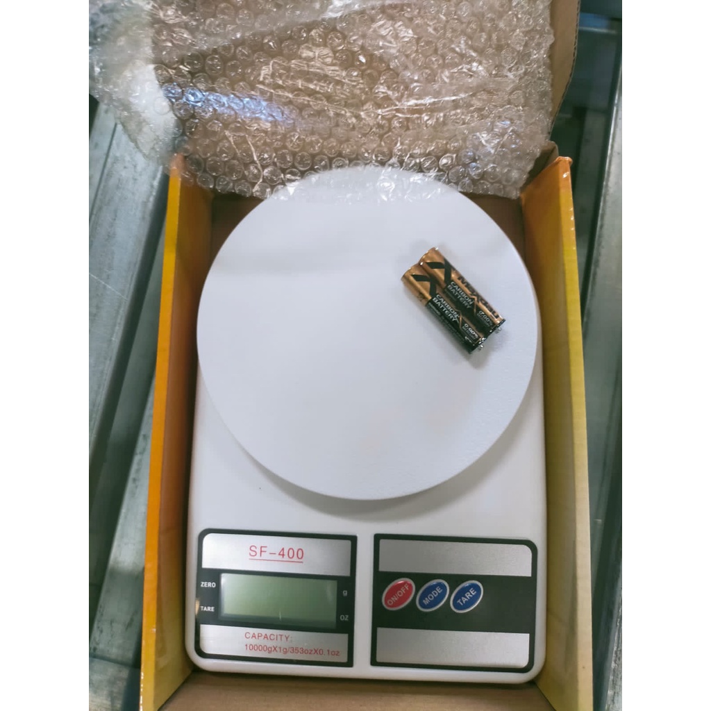 Jual TIMBANGAN DAPUR DIGITAL SF-400 / TIMBANGAN DIGITAL KUE SF 400 7KG - 10KG | Shopee Indonesia