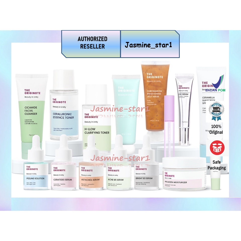Jual The Originote Facial Wash || Serum || Moisturizer || Toner ...