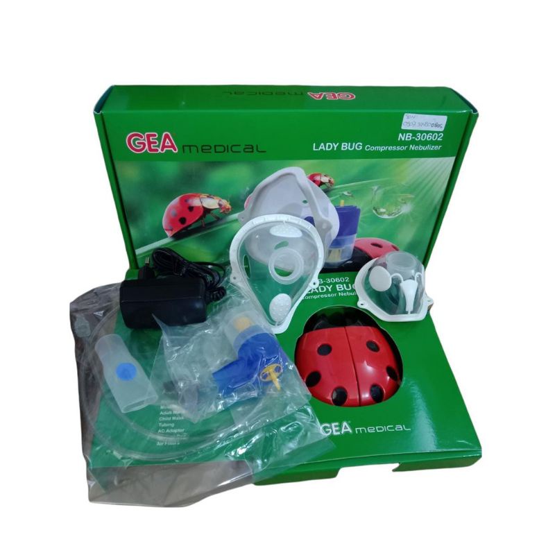 Jual ALAT NEBULIZER NB-30602 LADY BUG GEA | Shopee Indonesia