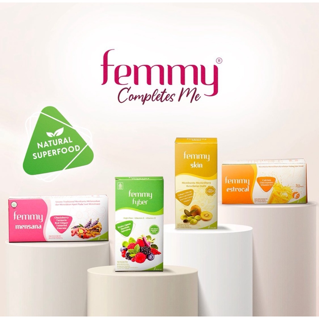 Jual Femmy Skin - Suplemen kulit dengan kandungan Colagen Tinggi ...