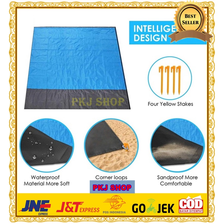 Jual Matras Karpet Lipat Camping Piknik Waterproof Mat 140 x 200cm ...