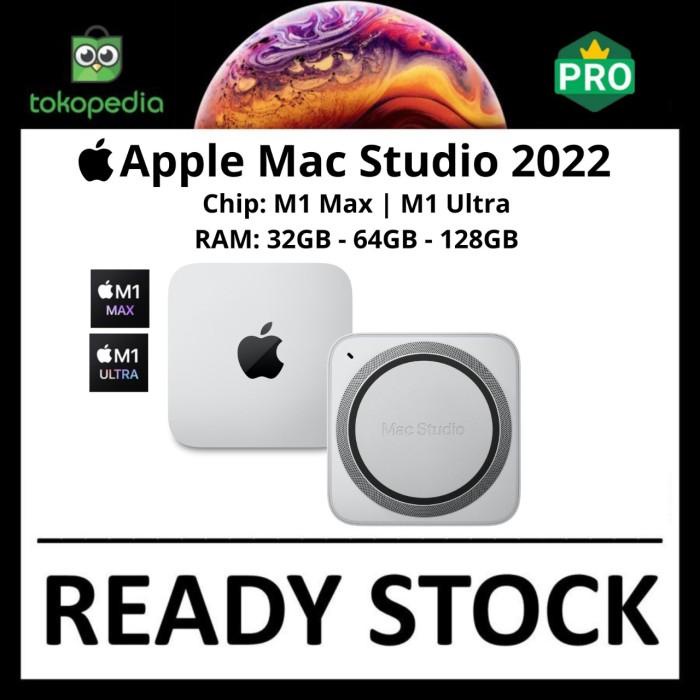 Jual Apple Mac Studio 2022 M1 Ultra Chip 64 1Tb 2Tb Ram Ssd M1 Max 32 512Gb 067 | Shopee Indonesia