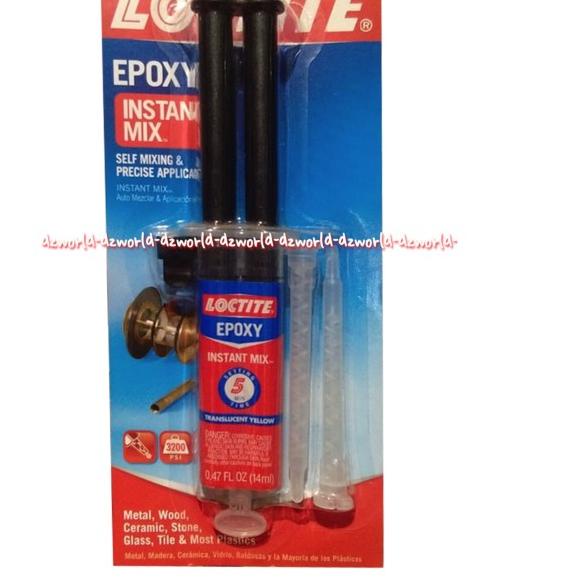 Jual Loctite Epoxy Instant Mix Lem Serbaguna Perekat Multifungsi Isi ...