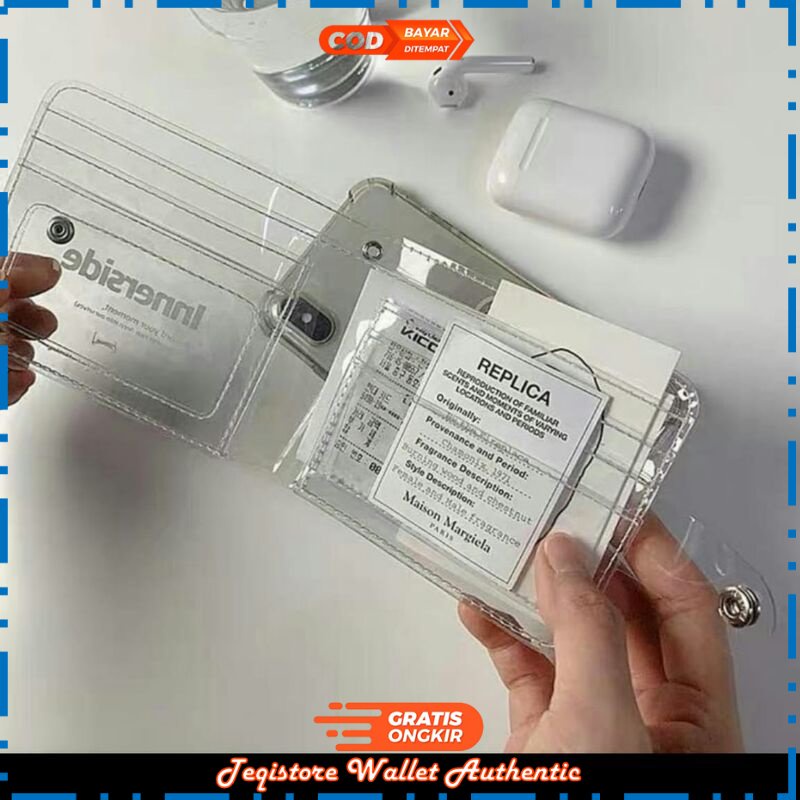 Jual promo!!!extra dompet lipat mika transparan new KPOP VPC korea ...