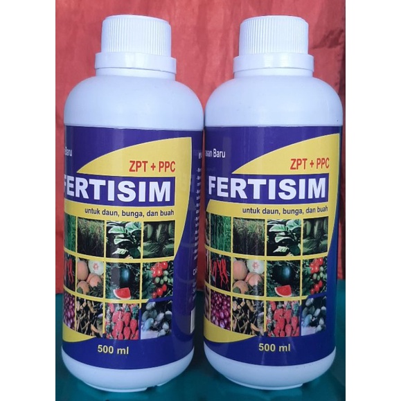 Jual 1 botol pupuk cair pertanian Cap FERTISIM 500 Ml | Shopee Indonesia