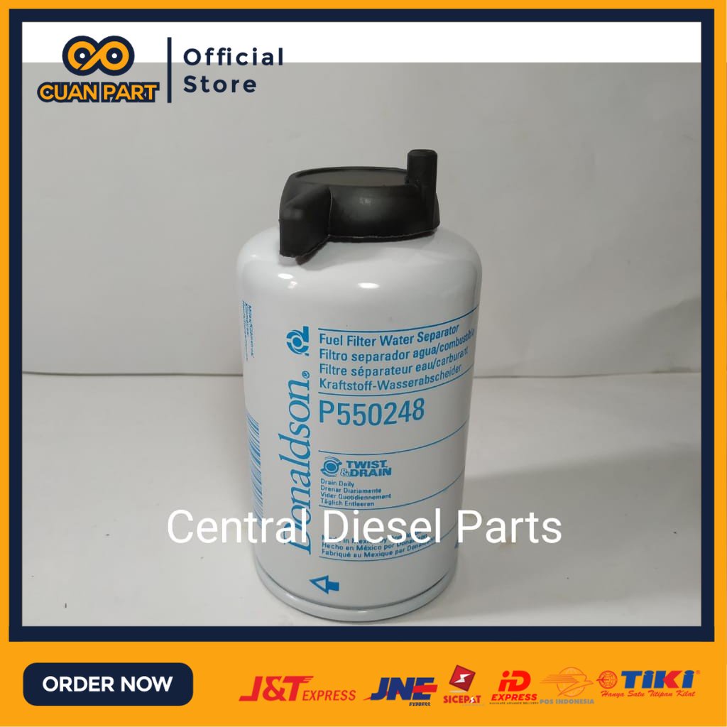 Jual Filter Solar / Fuel Filter Volvo Cummins P550248 Donaldson Cuan ...