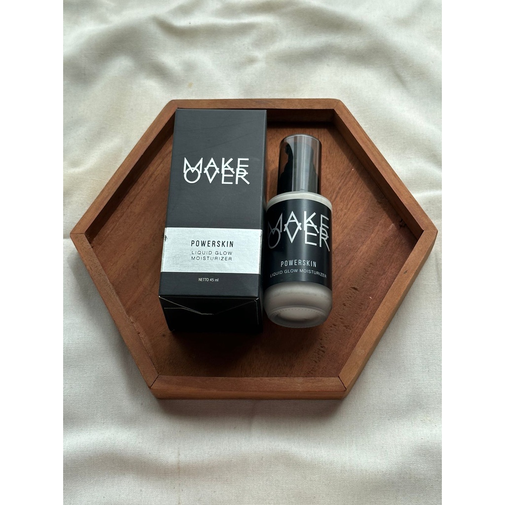 Jual NEW Make Over Powerskin Liquid Glow Moisturizer Dull Skin 45ml ...