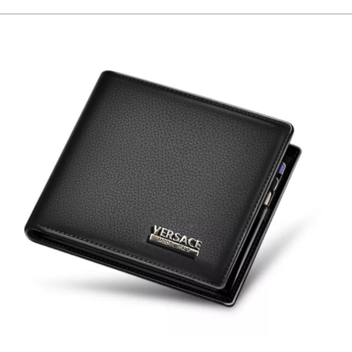 Jual dompet kulit sintetis dompet lipat pria dompet pria murah + free ...