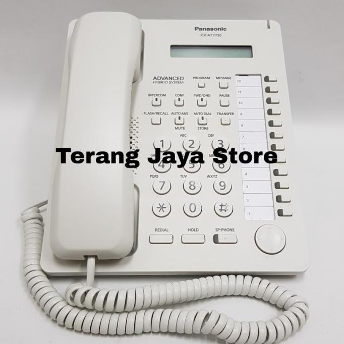 Jual Telepon Kabel Panasonic Kx-At7730 Digital Panasonic Kx-At7730 ...