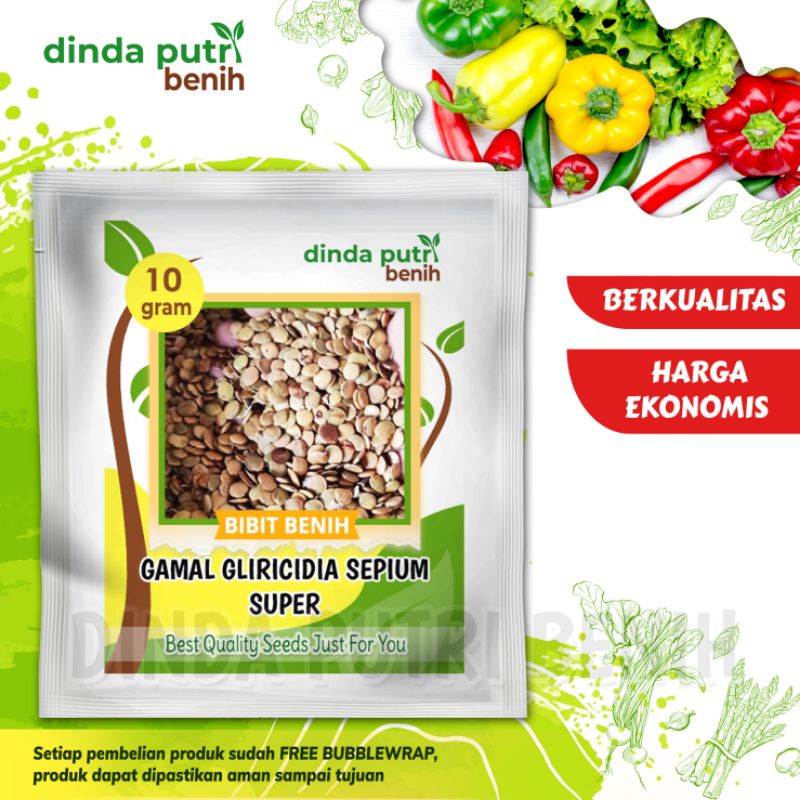 Jual Benih Gamal Gliricidia Sepium Super isi 10 gram/benih gamal pakan ...