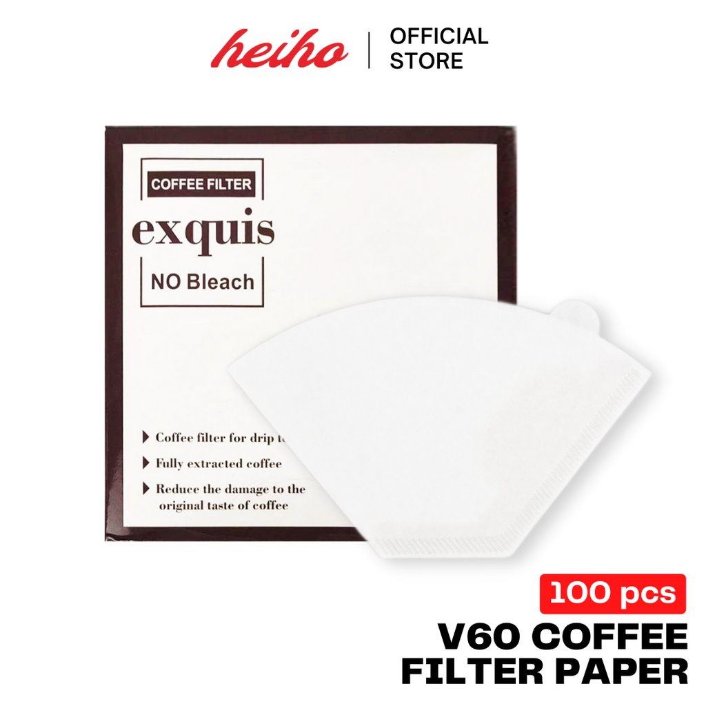Jual Kertas Filter Saringan Kopi V60 Drip Flat Bottom 100PCS | Shopee ...