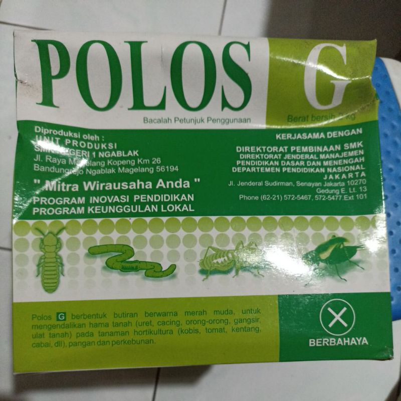 Jual INSEKTISIDA POLOS G - Racun Uret & Cacing Tanah | Shopee Indonesia