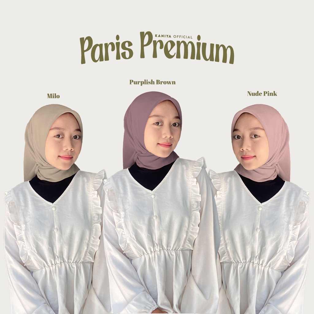 Jual KANIYA - Segiempat Paris Voal Premium 115 cm X 115 cm | Shopee ...