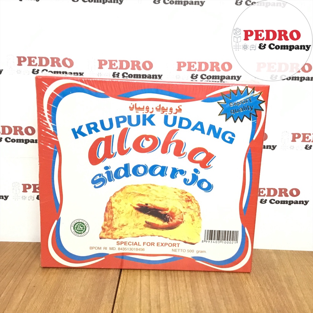 Jual Aloha -Krupuk udang Sidoarjo export quality/ shrimp crackers (500 ...