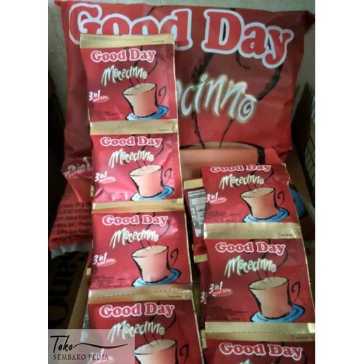 Jual Kopi Good Day mocacinno merah 1 renteng isi 10 sachet - Eceran ...