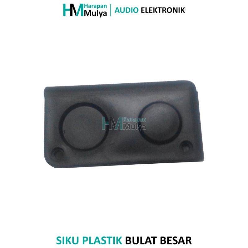 Jual Siku Plastik Bulat Besar / Siku Pojok Sudut Box Speaker Hardcase ...
