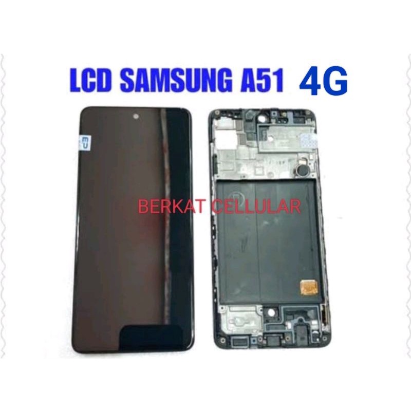Jual LCD SAMSUNG A51/A515/A51 4G PLUS FRAME FULL SET ORG | Shopee Indonesia