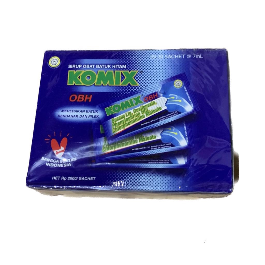 Jual KOMIK OBH SACHET ISI 30 @7ML | Shopee Indonesia