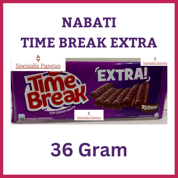 Jual NABATI RICHOCO TIME BREAK EXTRA 36 Gram WAFER COKLAT COATED GROSIR ...