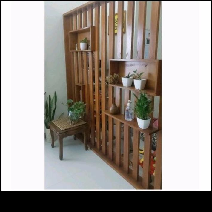 Jual Promo Partisi Sekat Ruangan Kayu Solid | Shopee Indonesia