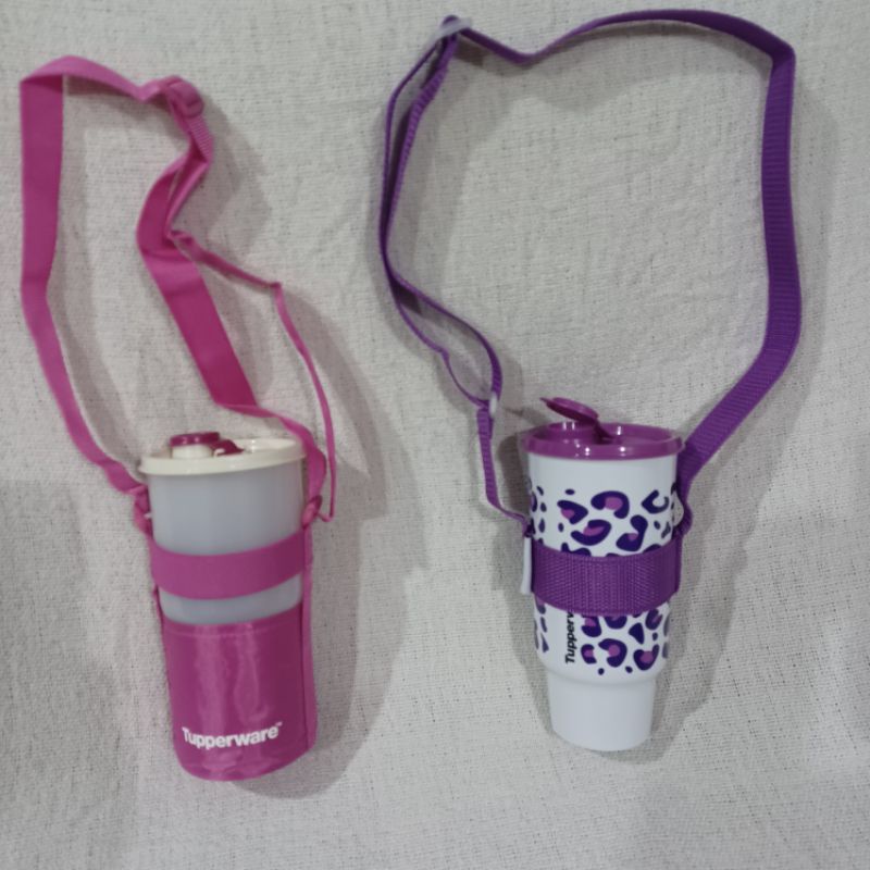 Jual Botol minum bertali Safari Tumbler 950 ml by*Tupperware | Shopee ...