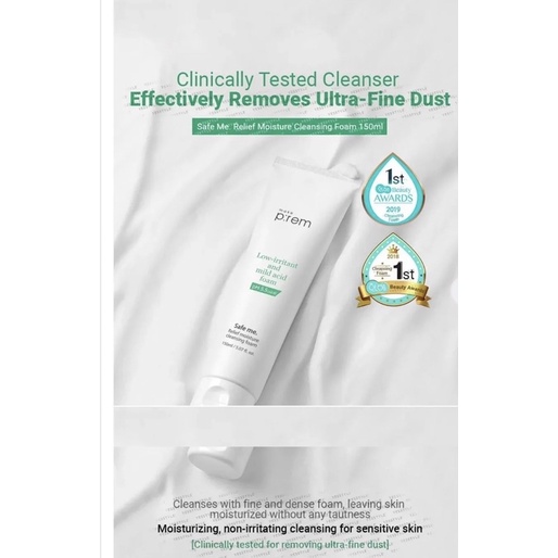 Jual Makeprem / Makep:rem / Make prem Safe Me Relief Moisture Cleansing ...