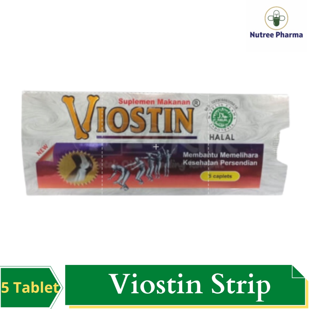 Jual Viostin Menjaga Kesehatan Sendi Strip Isi 5 Tablet | Shopee Indonesia