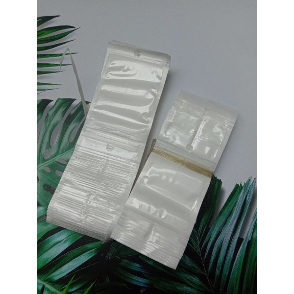 Jual Plastik Klip Ziplock Bening Isi 50 100pcs Ukuran 7x10 And 7x12 Cocok