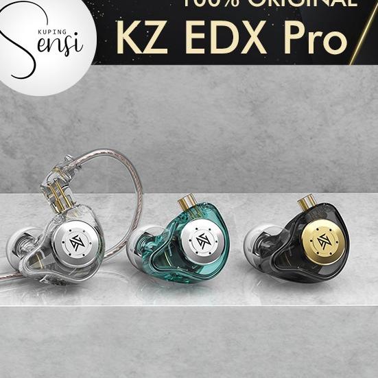 Jual KZ EDX Pro Earphone with Mic alt TRN MT1 - Crystal Mic | Shopee ...