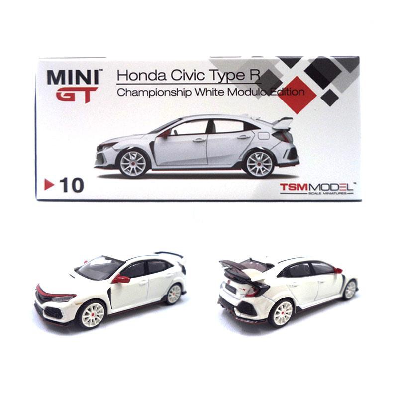 Jual MINI GT HONDA CIVIC Type R (FK8) CHAMPIONSHIP WHITE MODULO EDITION ...