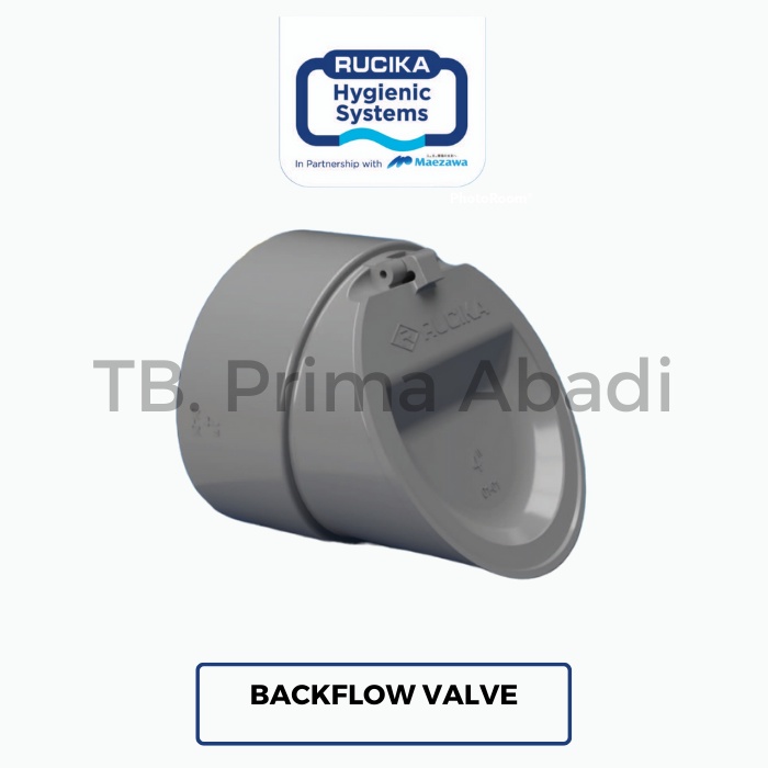Jual BACKFLOW VALVE RUCIKA - ANTI TIKUS DAN SERANGGA | Shopee Indonesia