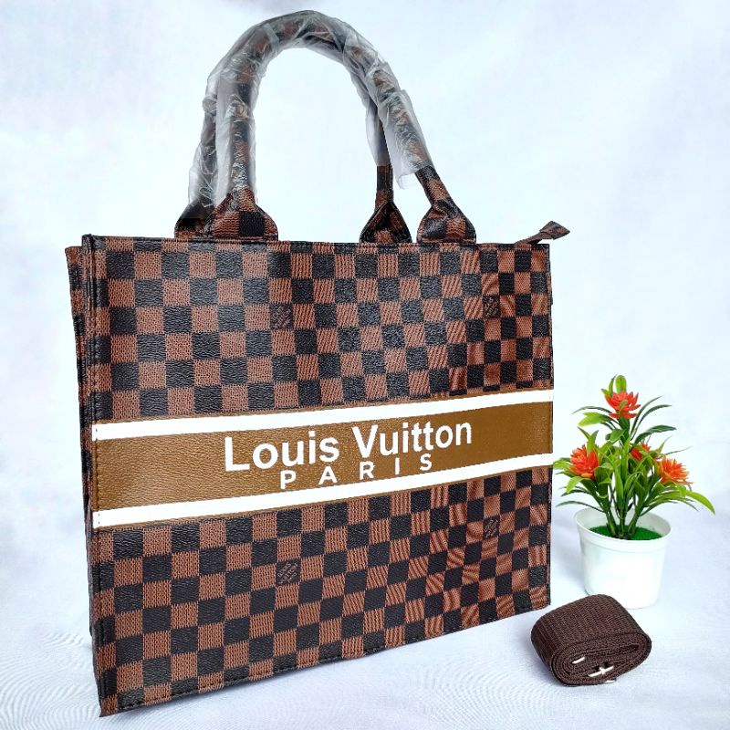 Jual Livia Bag - Tas Totebag Full Pint LV/Tas Selempang Cantik Kekinian ...