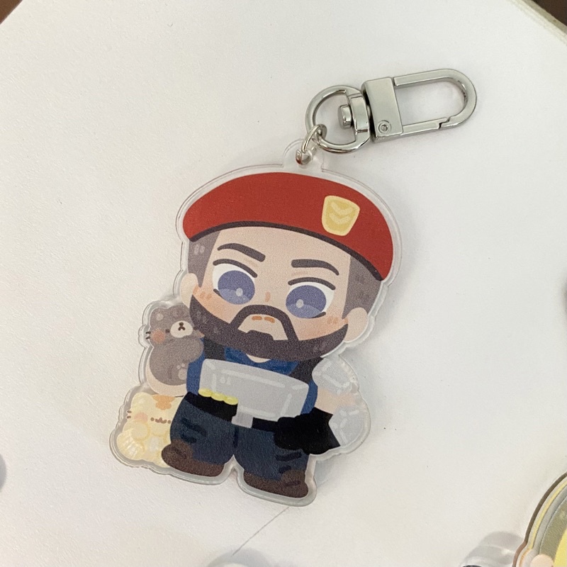 Jual nekopawprints: valorant acrylic keychain - gantungan kunci ...