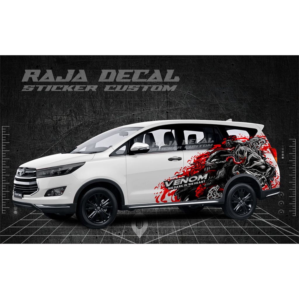Jual Sticker Striping Decal Toyota Innova Reborn Disain Venom | Shopee ...