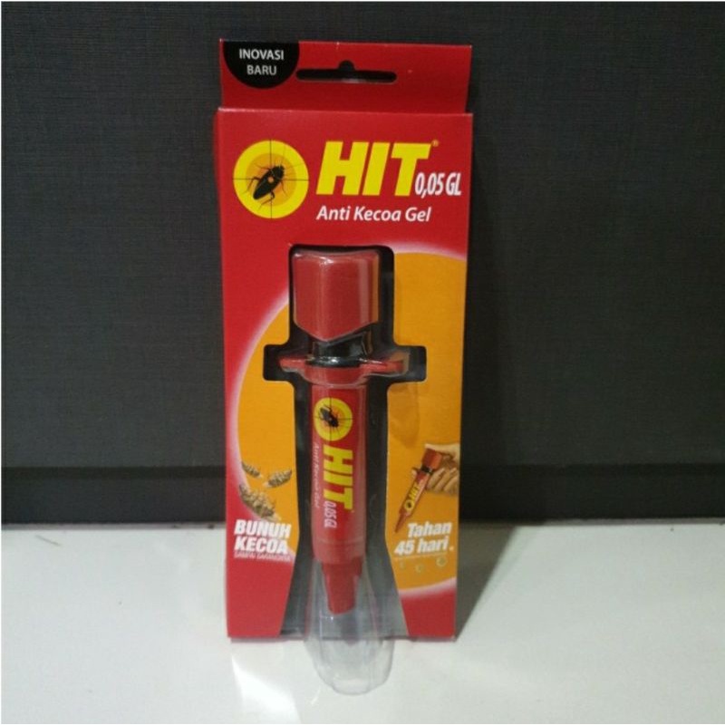Jual Hit Anti Kecoa Gel 20gr Bunuh Kecoa Sampai Sarangnya Tahan 45 Hari ...