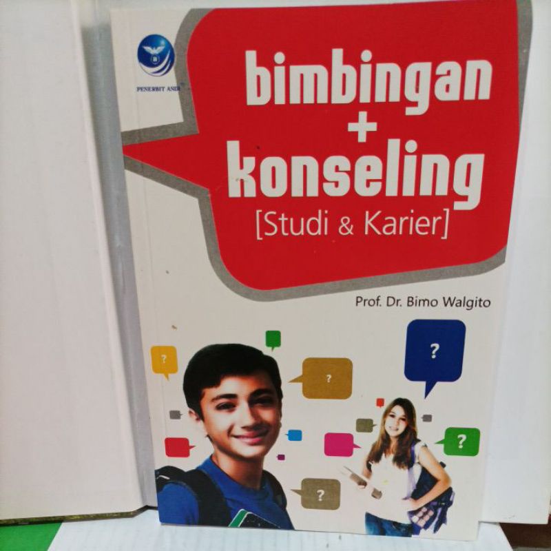 Jual Buku Bimbingan & Konseling (Studi & Karier) oleh Prof. Dr. Bimo Walgito | Shopee Indonesia